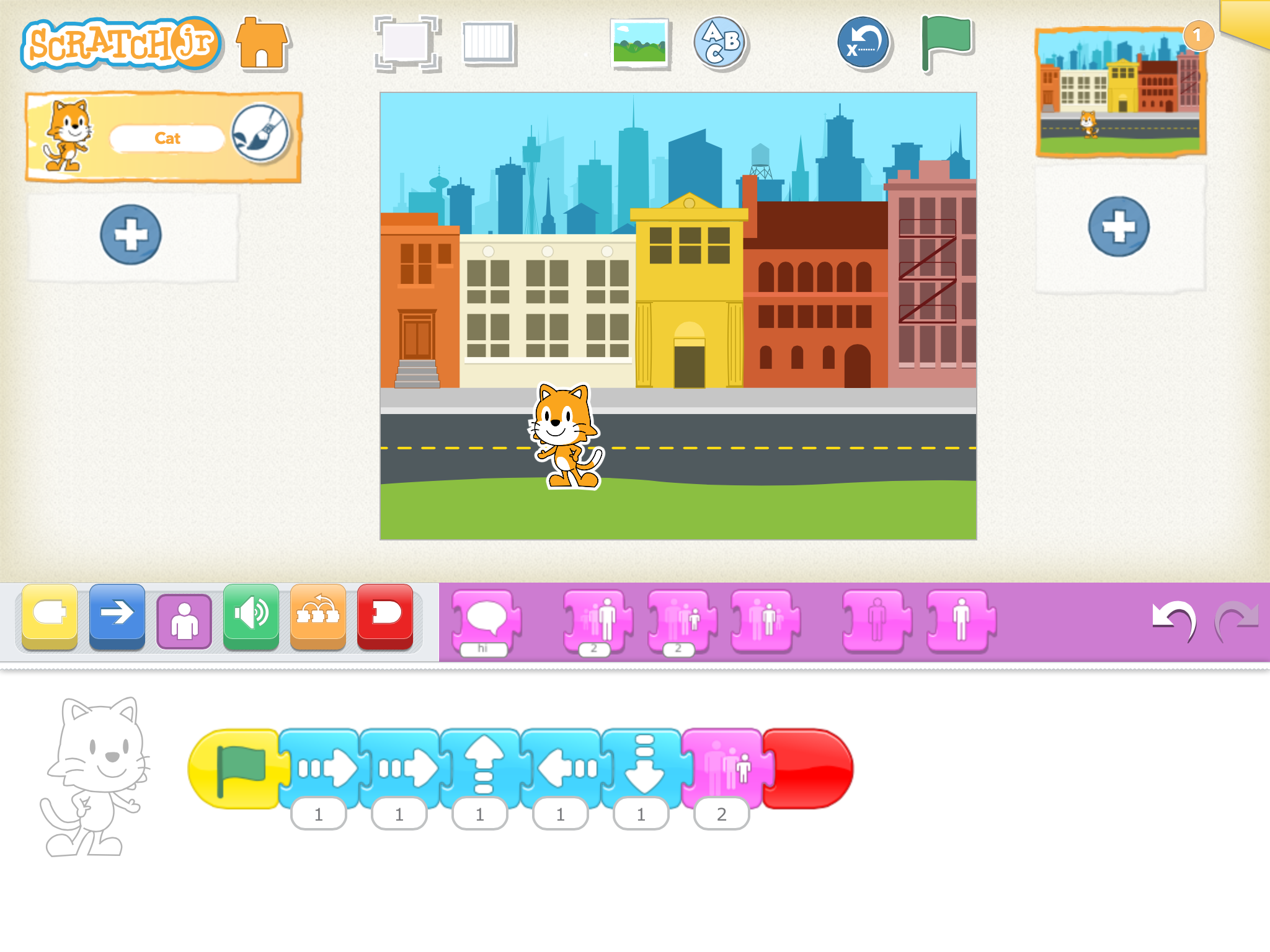 ScratchJr – Espens klasserom